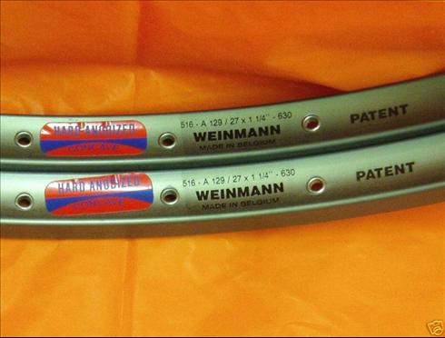 VeloBase.com - Component: Weinmann AG A129 "Super" Concave (hard annodized)